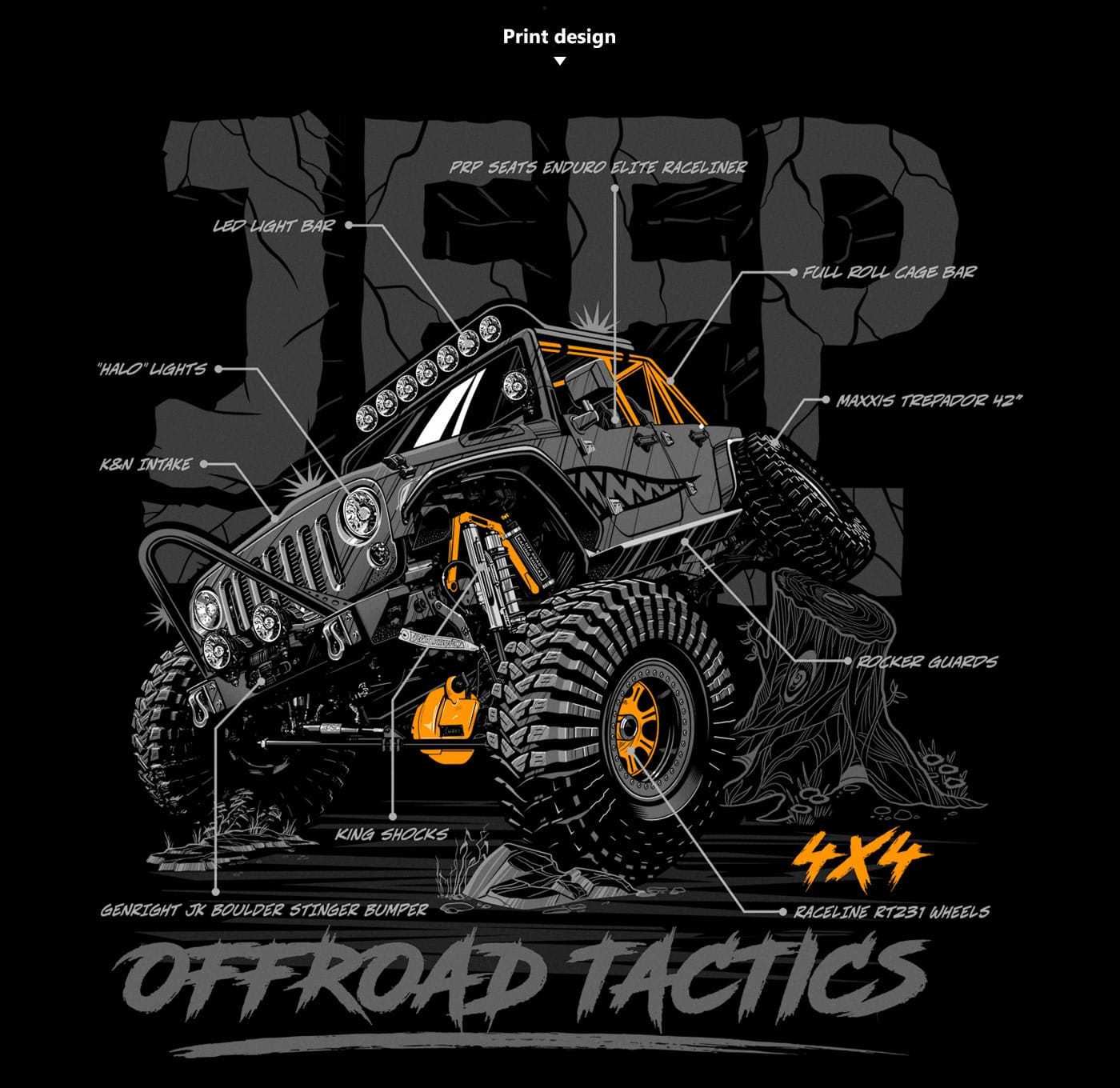 同样是一台电脑装个PS，人家 Alex RSR 的插画作品就是这么帅气