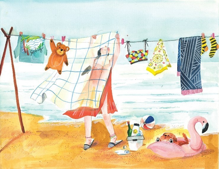 来自画师Mihye光线通透的画面色彩丰富美好可以说是非常治愈了|画师|色彩|治愈_新浪新闻