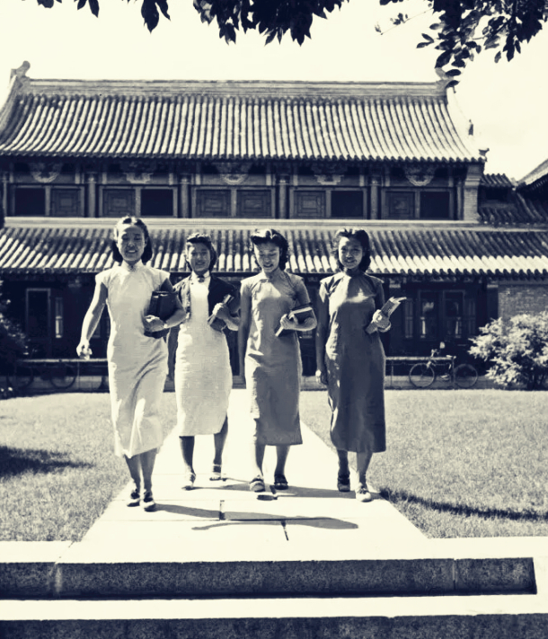 老照片，民国基督教徒饭前祈祷，图3知青家庭生活艰难|民国|知青|民国时期_新浪新闻