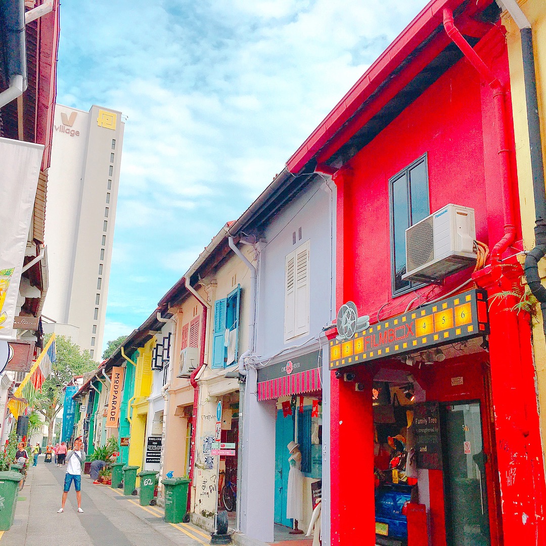 新加坡哈芝巷超多可爱的涂鸦和3D墙绘|3D|哈芝|墙绘_新浪新闻