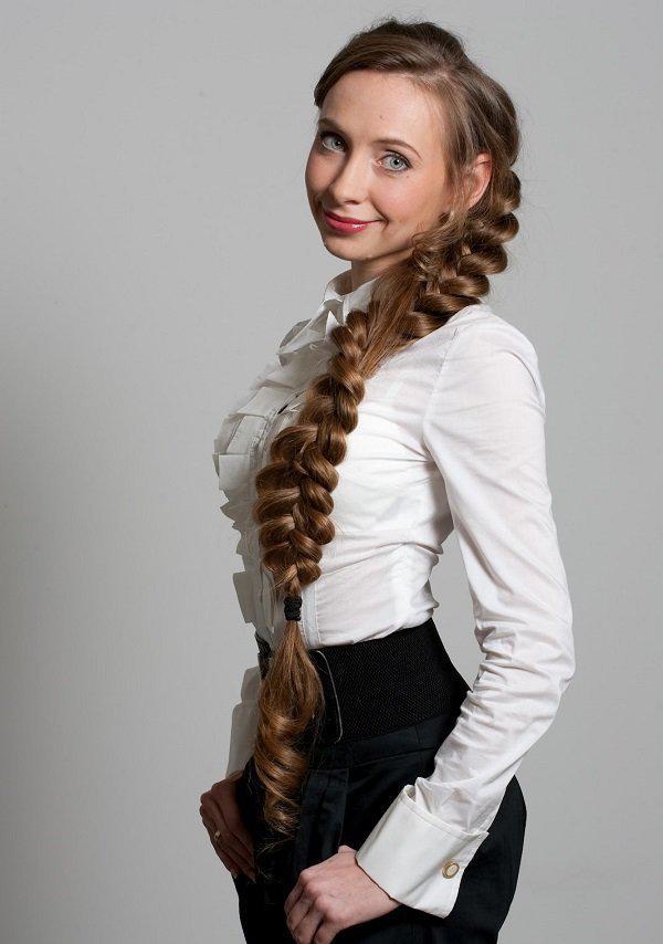 美丽的俄罗斯姑娘和她们让人难忘的麻花辫|麻花辫|发型|辫子_新浪新闻