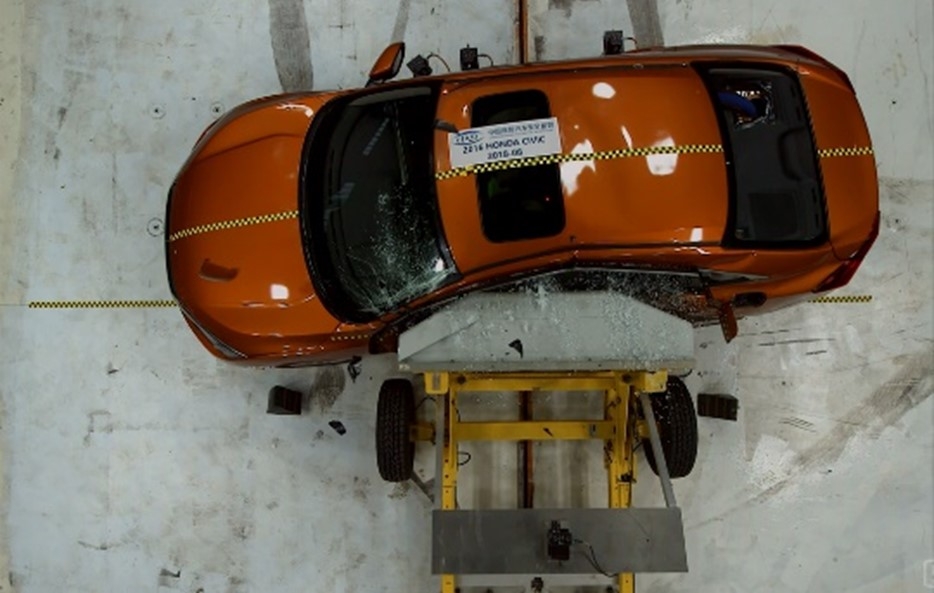 C-NCAP、IIHS五星又怎样？i-VISTA思域倒数，C-IASI难逃断柱门-新浪汽车