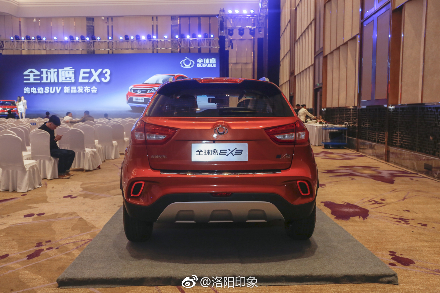 吉利全球鹰旗下最新纯电动车型EX3