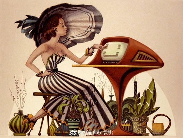 美国插画家 Jennifer Hom 插画设计作品偏向于神话传说|插画家|作品|神话_新浪新闻