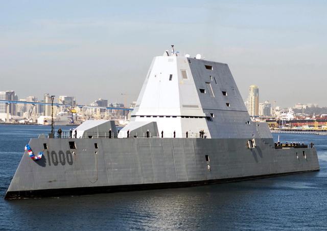 一枚炮弹80万美元？“美国壕”也用不起 DDG-1000成摆设