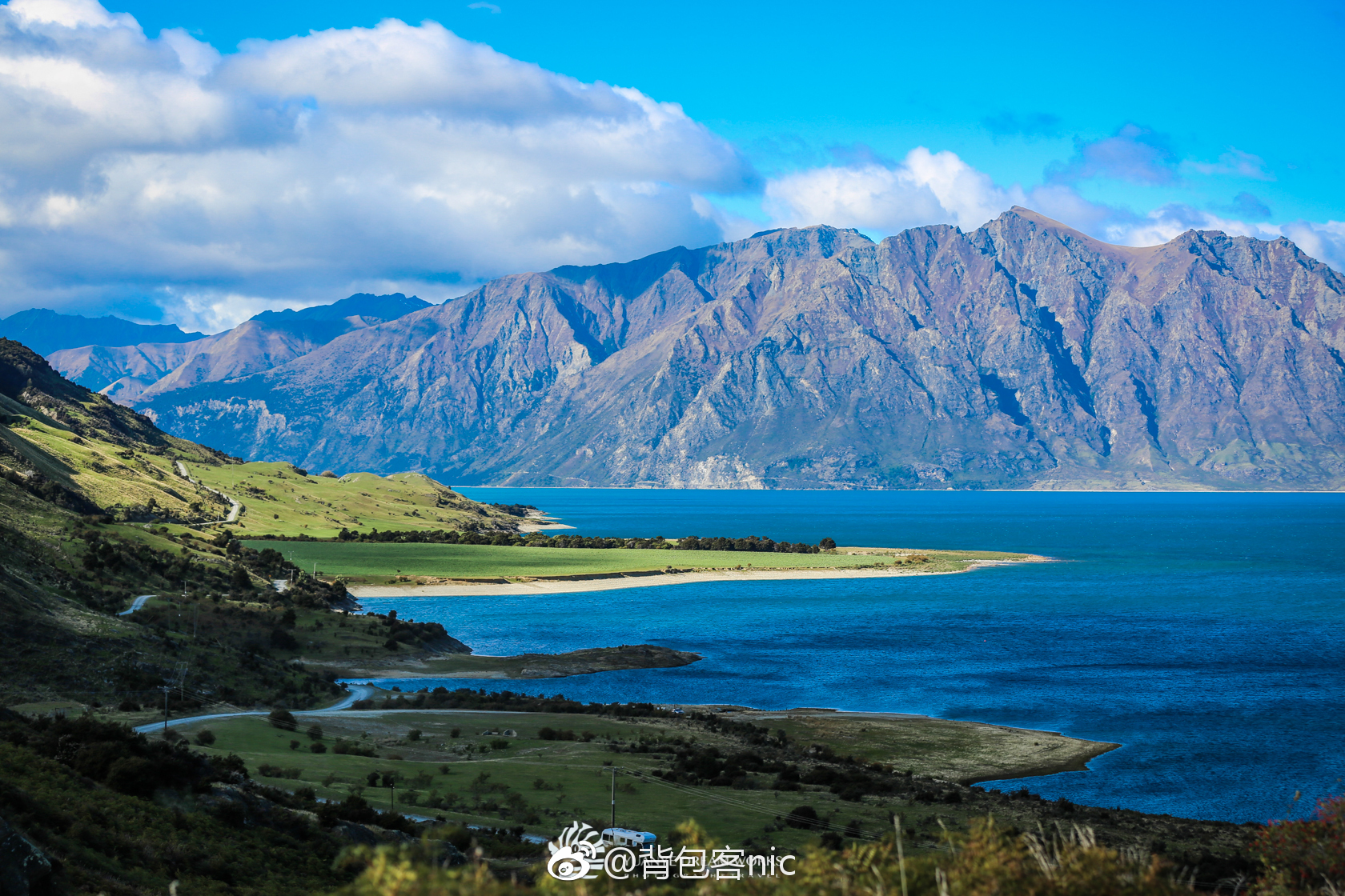 新西兰自驾，从北岛到南岛。秋色是越来越迷人