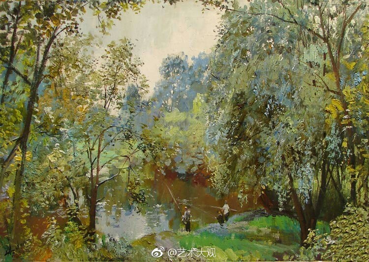乌克兰画家Lukash Anatoliy风景油画作品欣赏——卢卡斯.阿纳托尼|作品欣赏|画家|乌克兰|圣彼得堡|卢卡斯_新浪新闻
