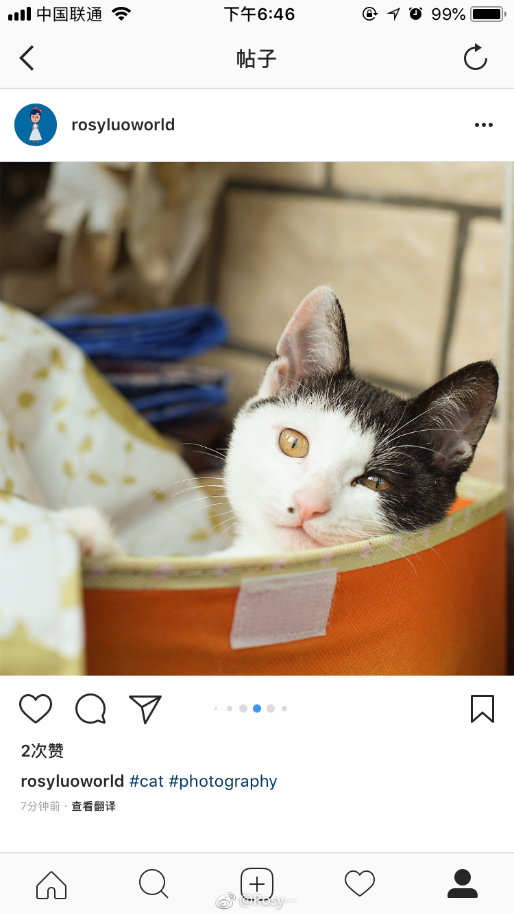 Ins界面设计是好看的