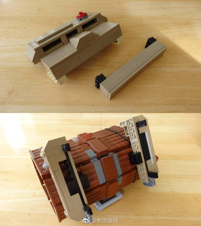 著名乐高玩家LEGOParadise 教你如何用乐高积木制作一个《辐射76》的P|辐射76|乐高|玩家_新浪新闻
