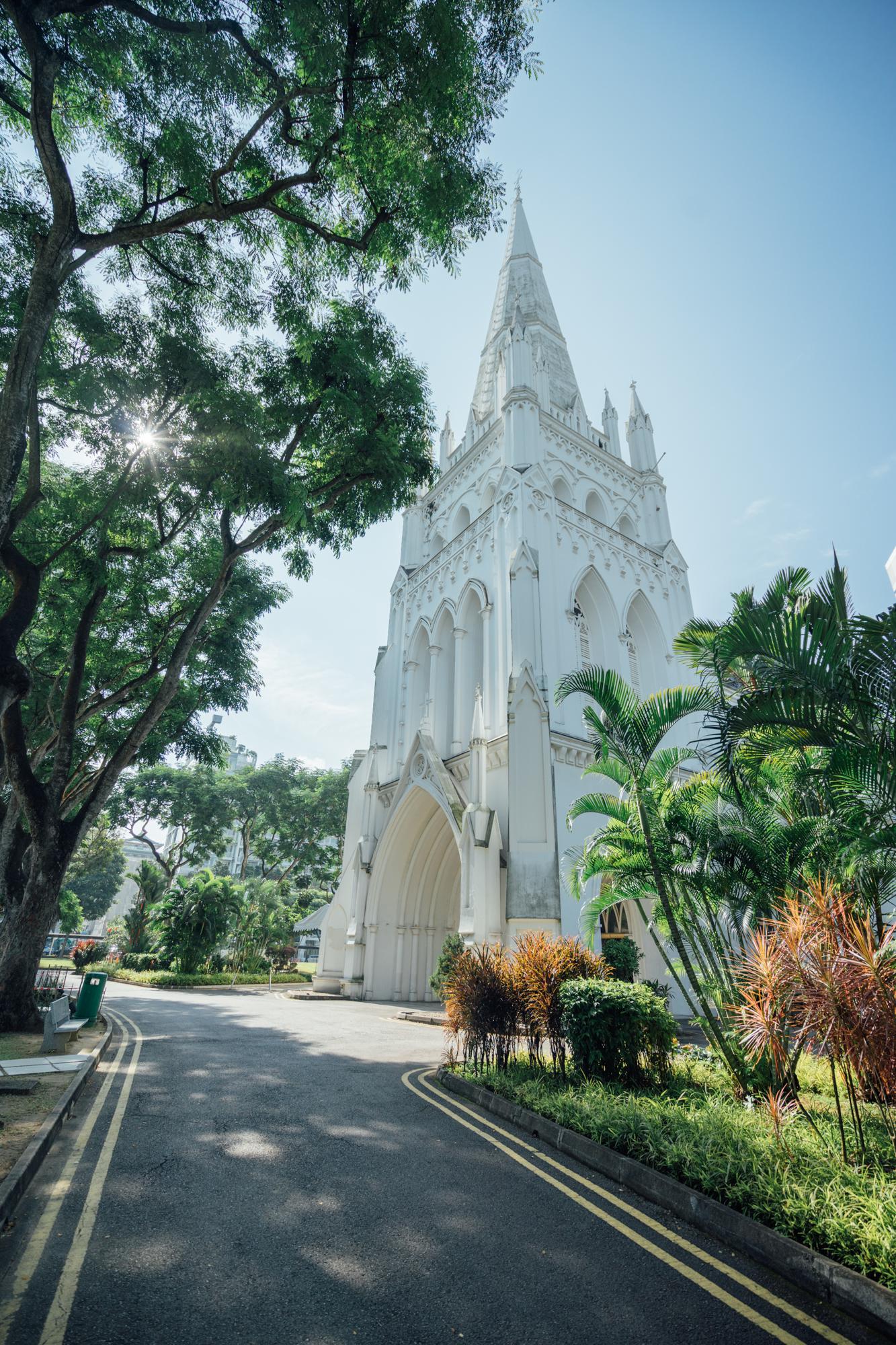 新加坡的教堂巡礼|教堂|圣安德列|摇控_新浪新闻