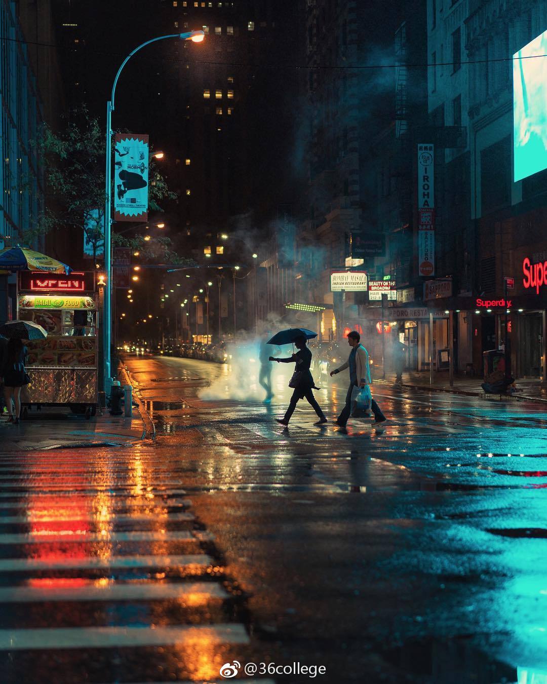 Eric Van Nynatten用iPhone拍下的纽约意境之夜