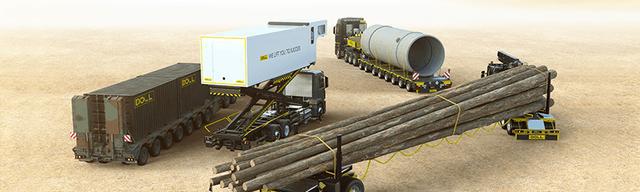 ScaleART Acros三轴木材运输车(DOLL Long-Timber)-新浪汽车