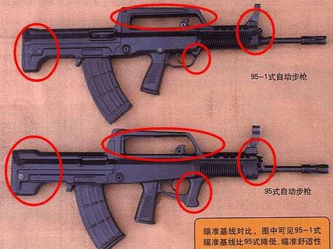 95自动步枪的进化之路，95-1到底改良了什么|榴弹|握把|瞄具_新浪新闻