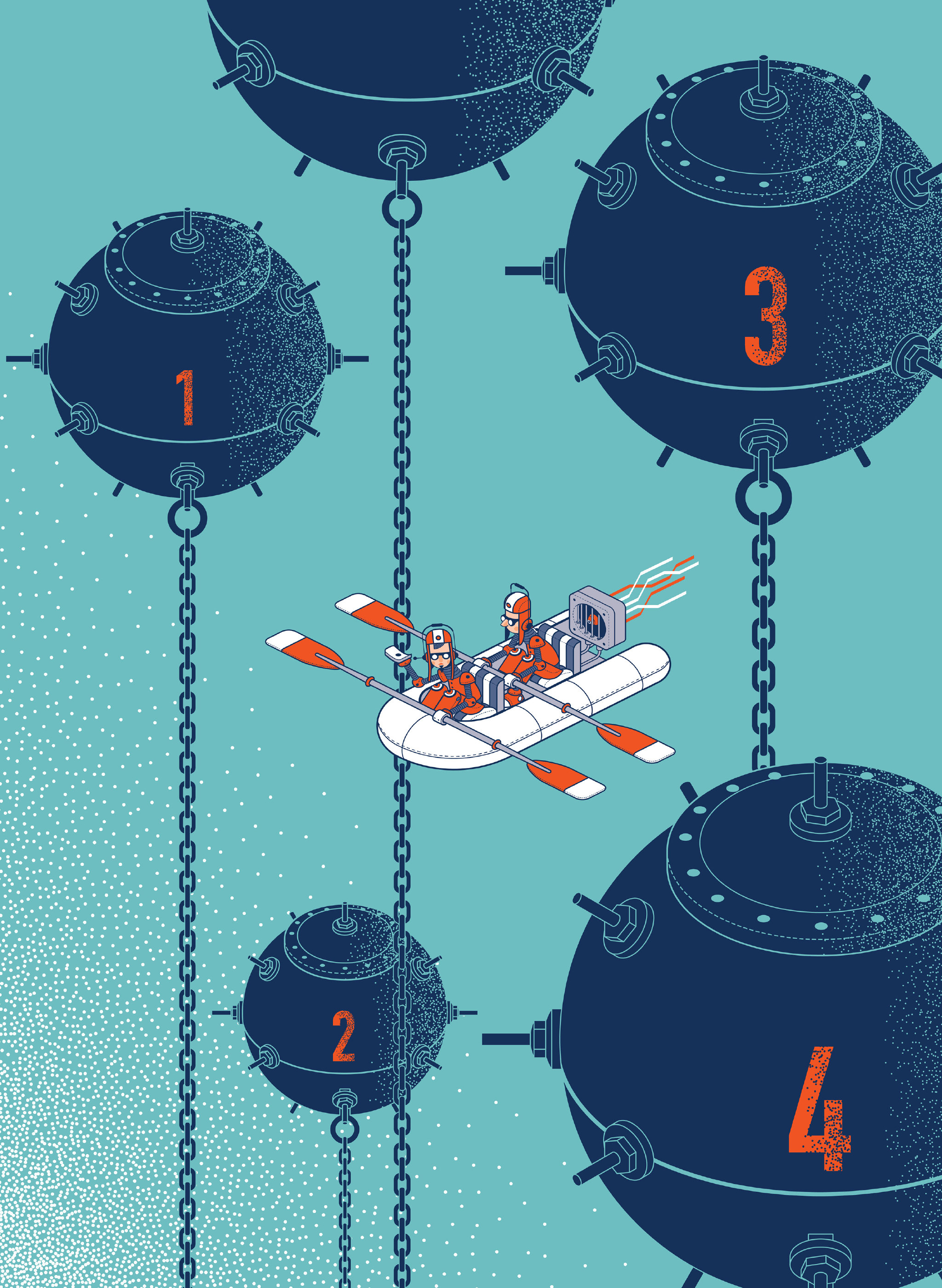 英国插画师 Mark Oliver 不仅脑洞大