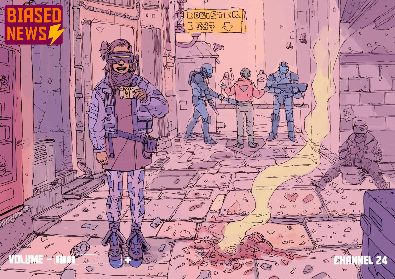 西班牙插画家Josan Gonzalez和他的赛博朋克画册《The Future is Now|赛博|西班牙|插画家_新浪新闻