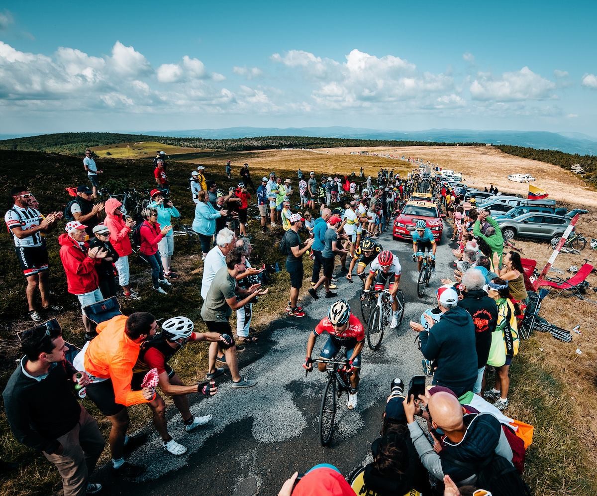 2018环法自行车赛第十五赛段高清照片