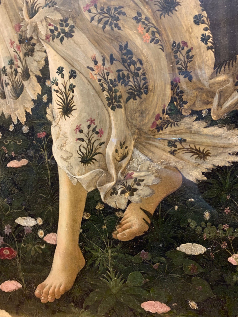 乌菲兹美术馆波提切利《春》- 大师对秩序的控制能力无与伦