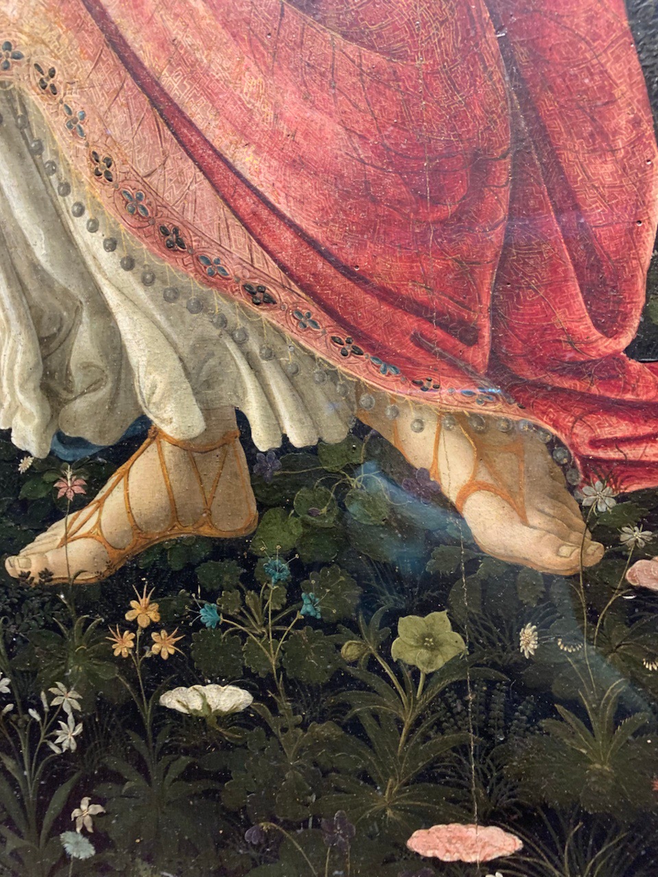 乌菲兹美术馆波提切利《春》- 大师对秩序的控制能力无与伦