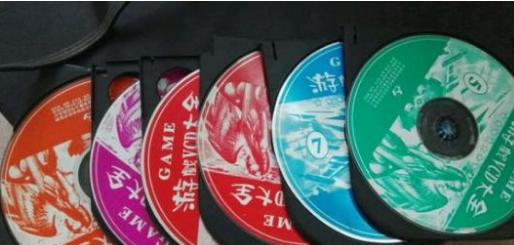 豪华版的“新天利”游戏VCD，三碟新科MD游戏VCD