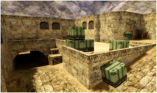 CS经典地图Dust2回顾 中国玩家曾经的“国图”|地图|经典|战术_新浪新闻