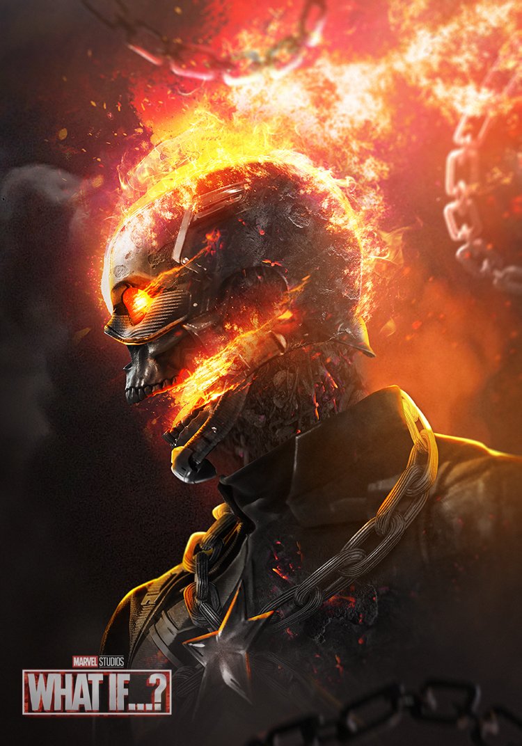 Boss Logic大神制作的漫威《What If…?》系列海报合集|What If…?|恶灵骑士|漫威_新浪新闻