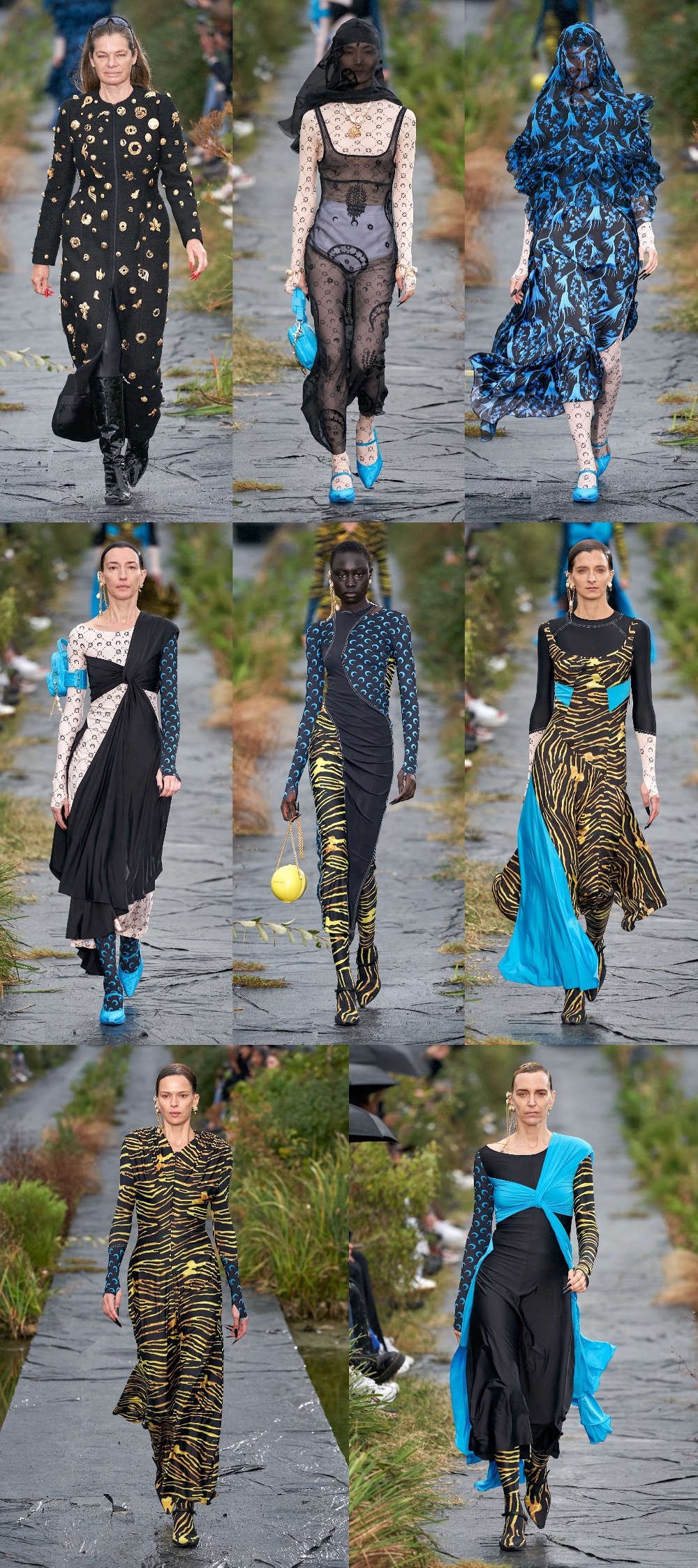 Marine Serre S/S 2020 Marine Serre凭借新月印花成为当下正当红的