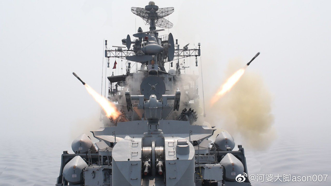 印度海军宣布“拉杰普特”级驱逐舰三号舰“兰吉特”号（INS Ranjit D|驱逐舰|印度海军|卡辛_新浪新闻