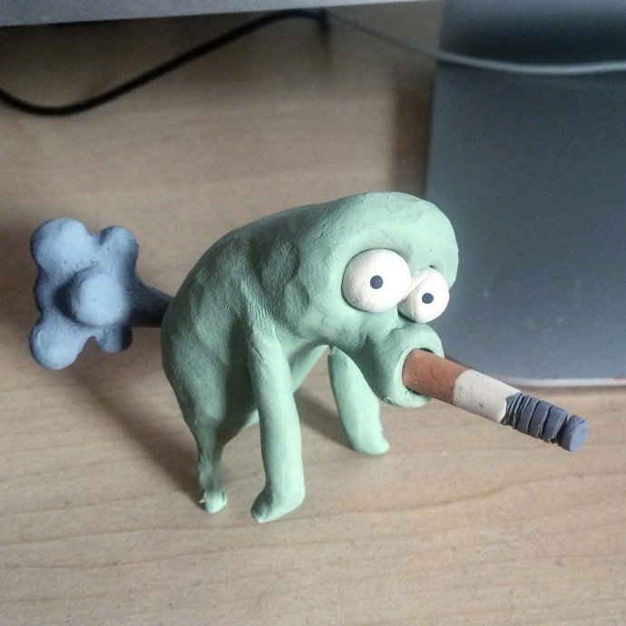 超级呆萌的黏土作品 Rich Webber|黏土|作品_新浪新闻