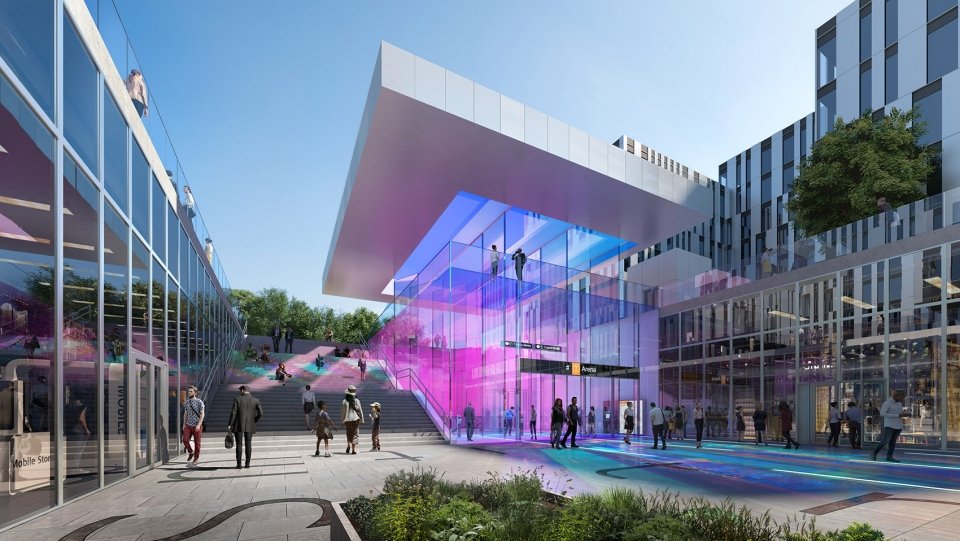 Zaha Hadid建筑事务所和A_Lab在奥斯陆Fornbuporten和Fornebu Senter