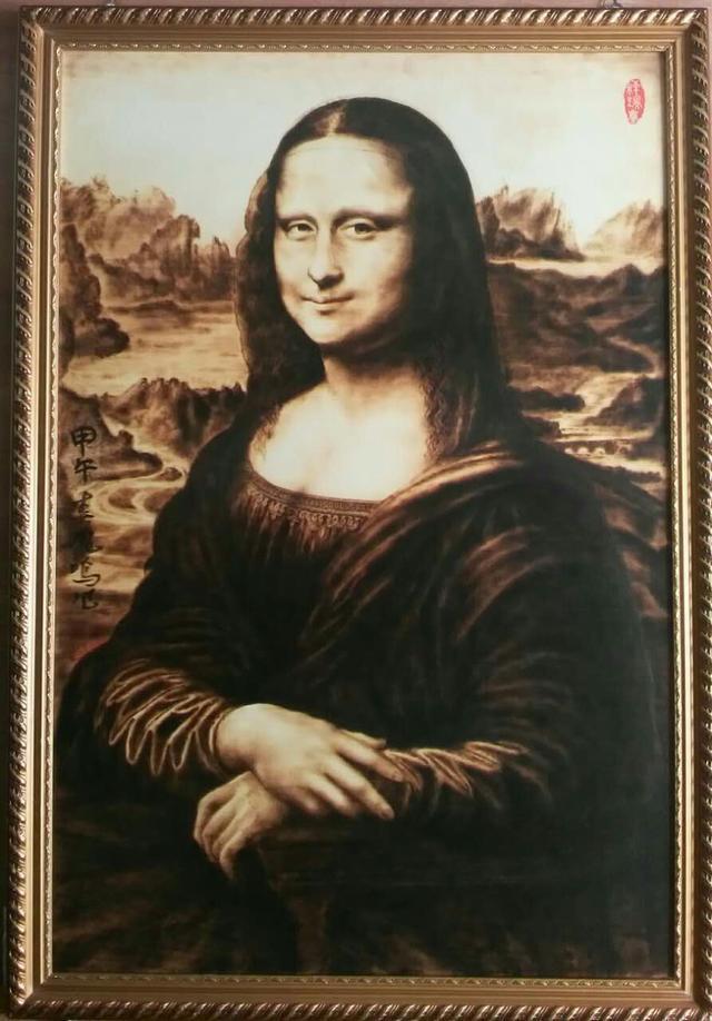 铁笔丹青，火针刺绣——艺术家滕鳯鳴烙画作品欣赏|江山如此多娇|百年巨匠系列|丹青_新浪新闻