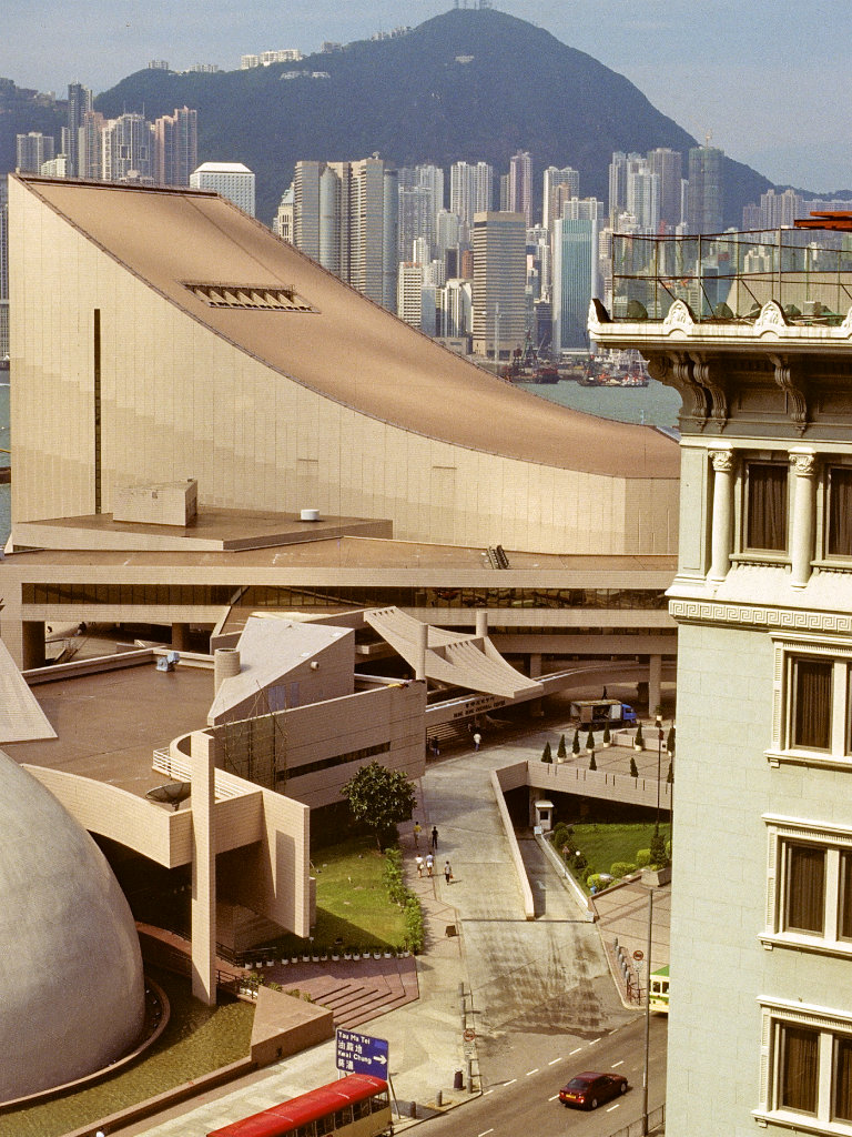 香港旧影1994年，景色优美的维多利亚港|维多利亚港|景色|香港_新浪新闻