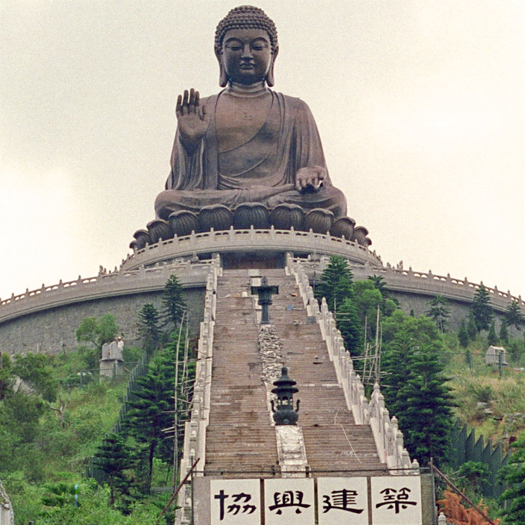 香港旧影1994年，景色优美的维多利亚港|维多利亚港|景色|香港_新浪新闻