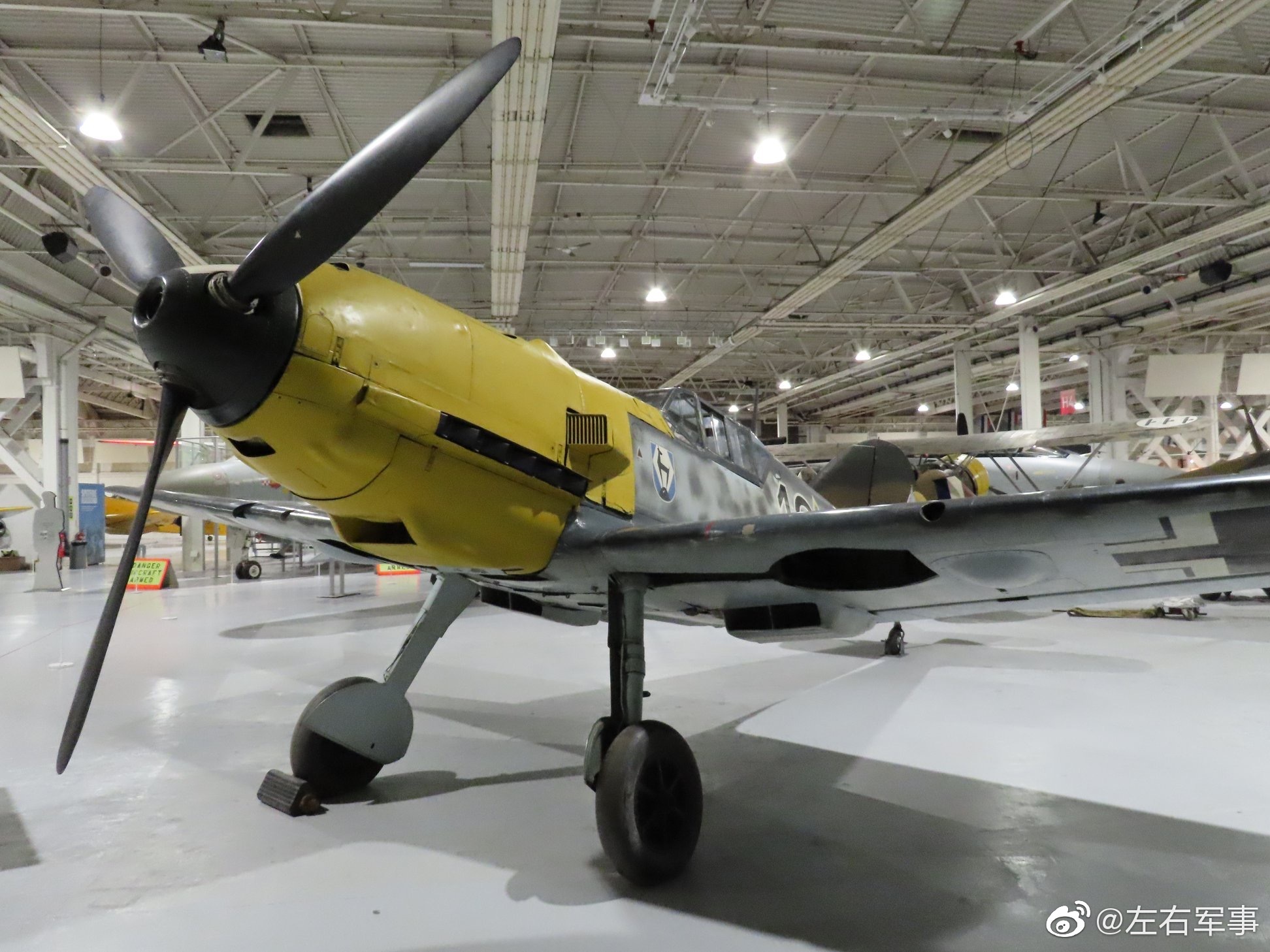 英国皇家空军博物馆展出的Bf-109|空军博物馆|皇家|英国_新浪新闻