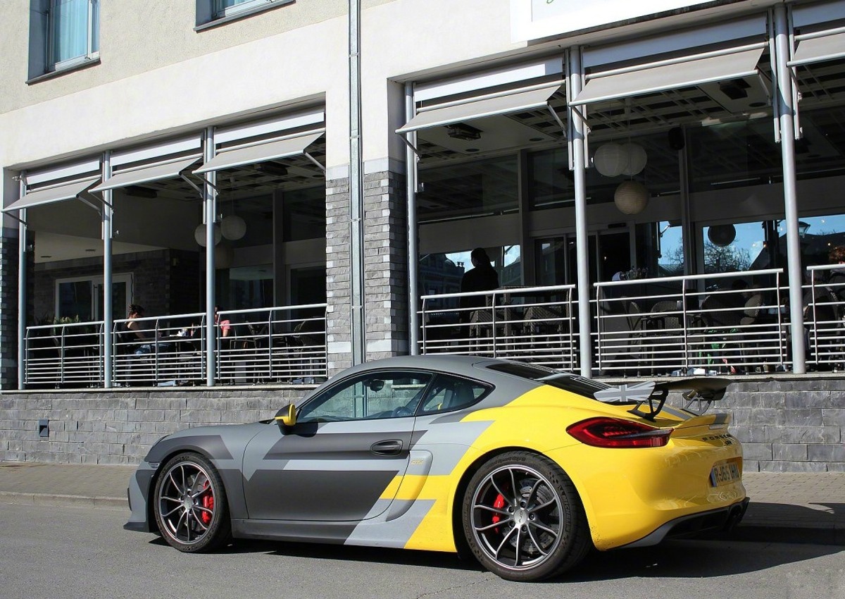 保时捷981 Cayman GT4-新浪汽车