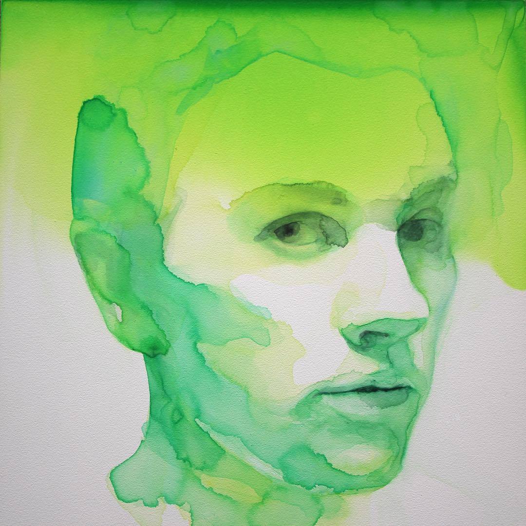 五彩缤纷的水彩人物 | 艺术家Ali Cavanaugh