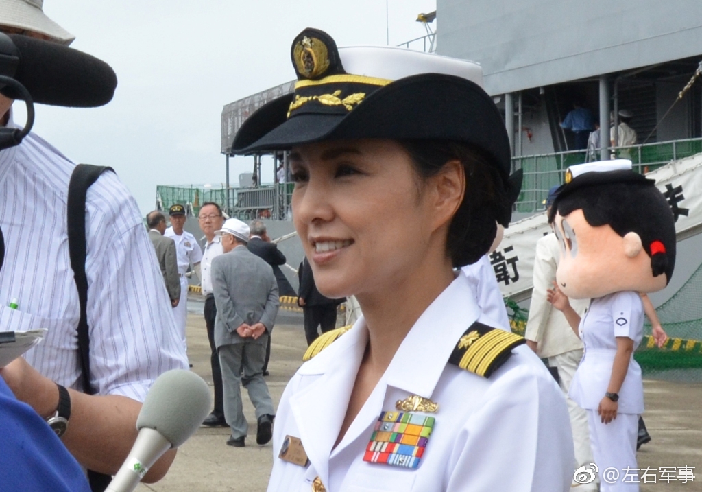 日本海上自卫队中出现的第一位女舰长——大谷三穂