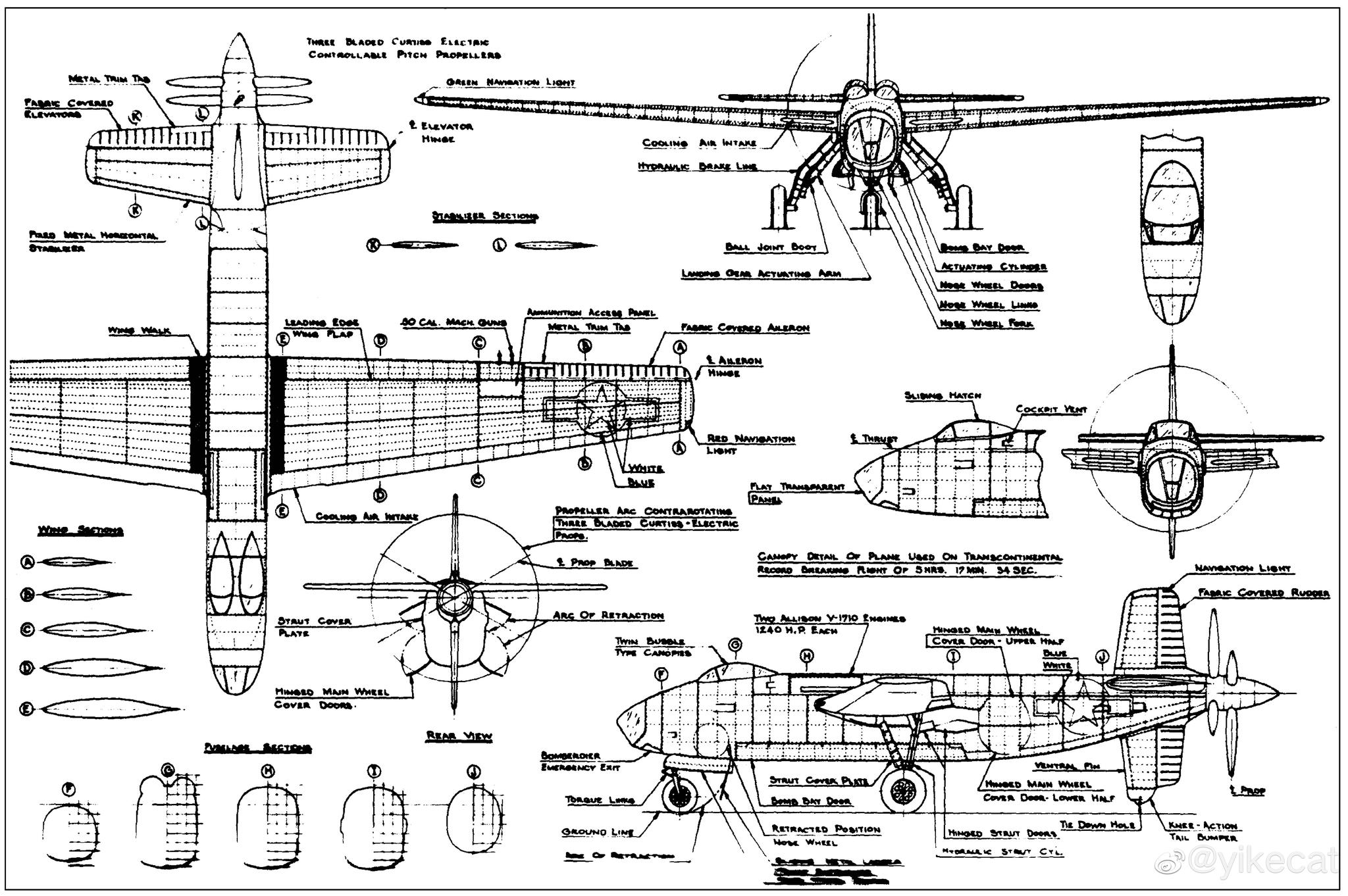 Douglas XB-42 Mixmaster“混合魔王”XB-42是美国道格拉斯公司研制
