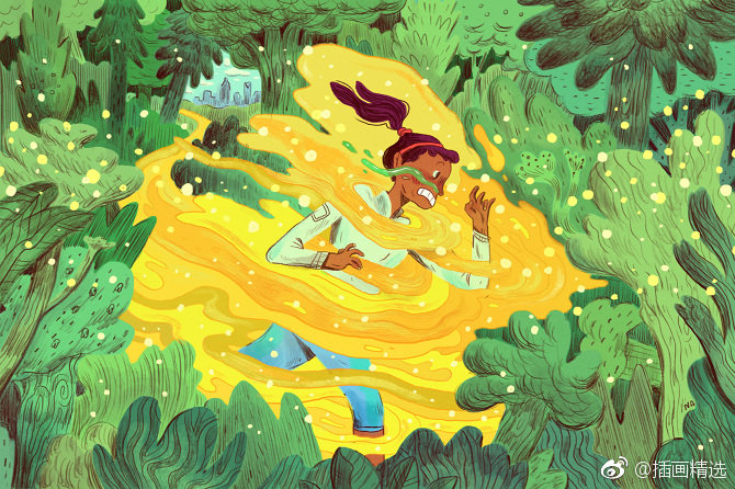 画师Natalie Andrewson的插画作品她的作品有着丰富的内容和绝佳的配|插画|画师|必需_新浪新闻