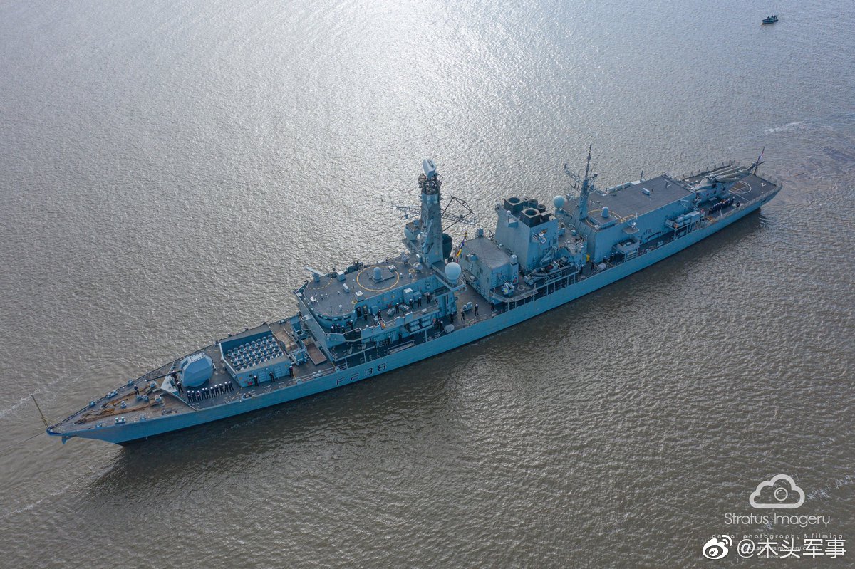皇家海军的23型护卫舰“诺森伯兰”号(HMS Northumberland