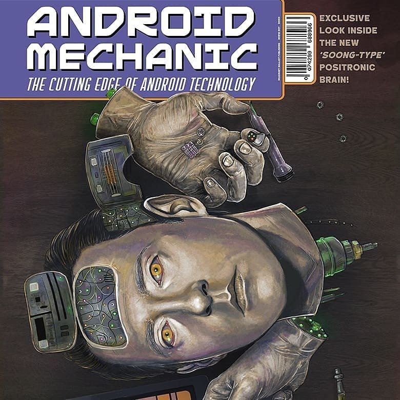 Android Mechanic Magazine by MIchael Vincent Bramley