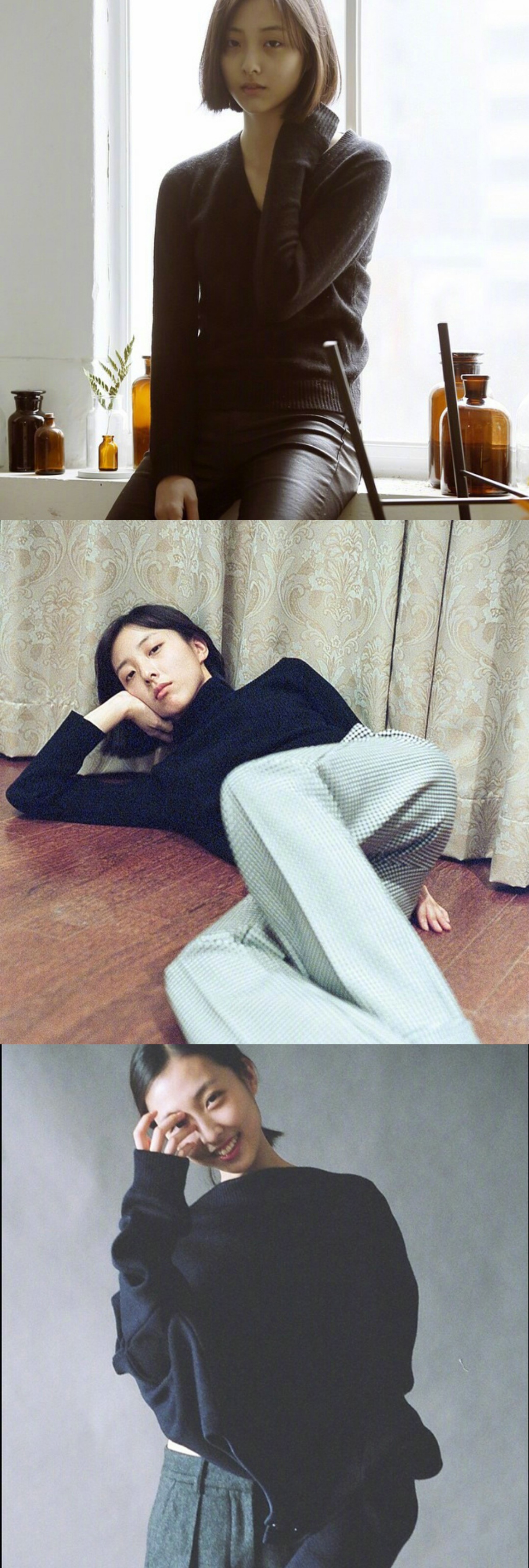 Yun短发girl，有桂纶镁的感觉哎ins:byul.yun