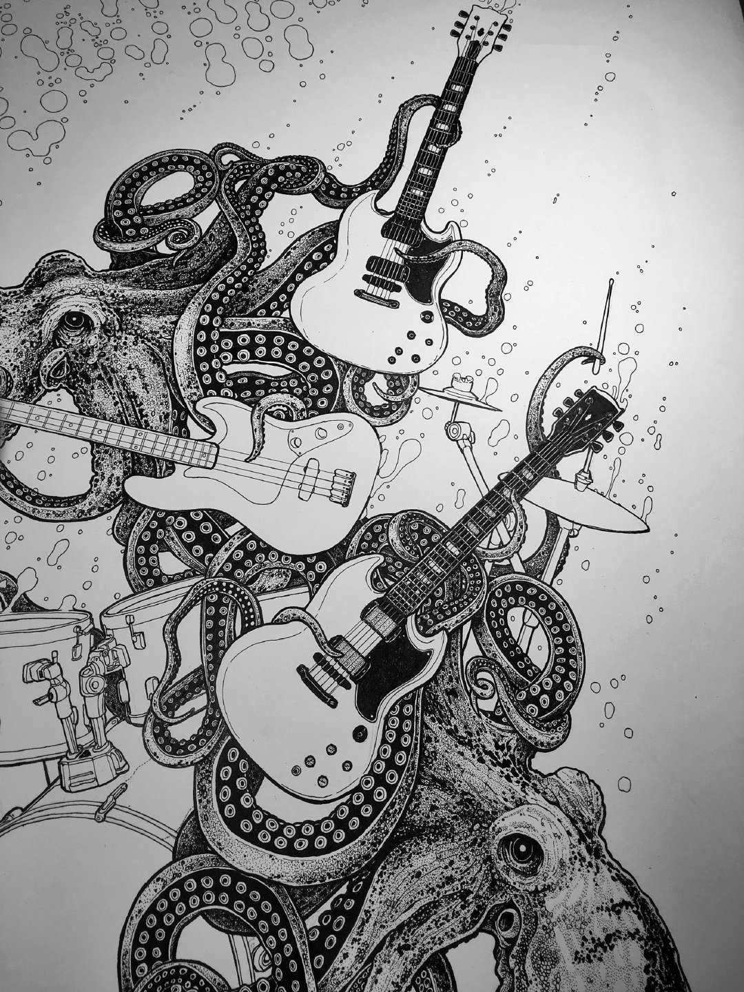 1000MODS - poster artwork - 70cm x 50cm插画 手绘 海报|插画_新浪新闻