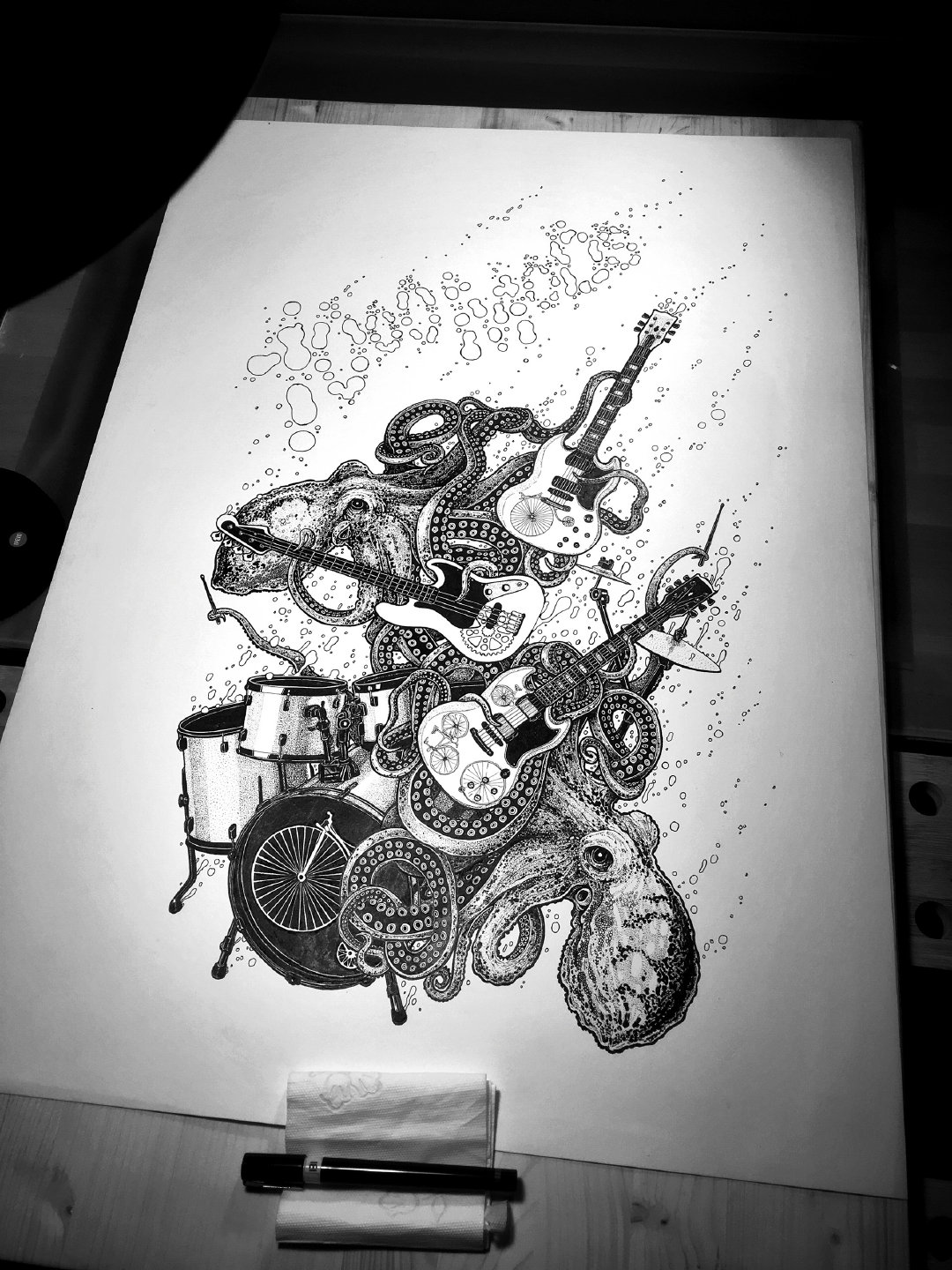 1000MODS - poster artwork - 70cm x 50cm插画 手绘 海报|插画_新浪新闻