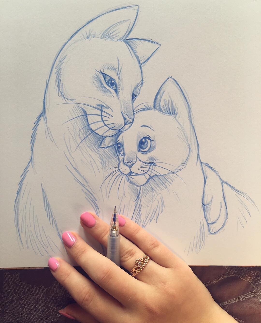 动物肖像插画艺术家 lilz_art