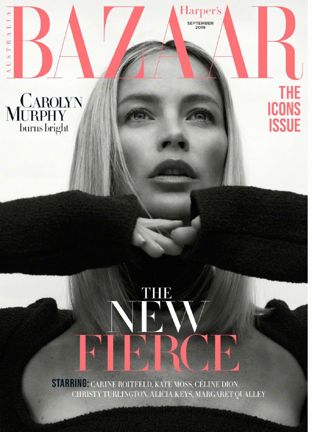 超模卡洛琳·莫菲Carolyn Murphy 身穿Bottega Veneta⁠ 登上《 Harper|卡洛琳·莫菲|超模|封面_新浪新闻