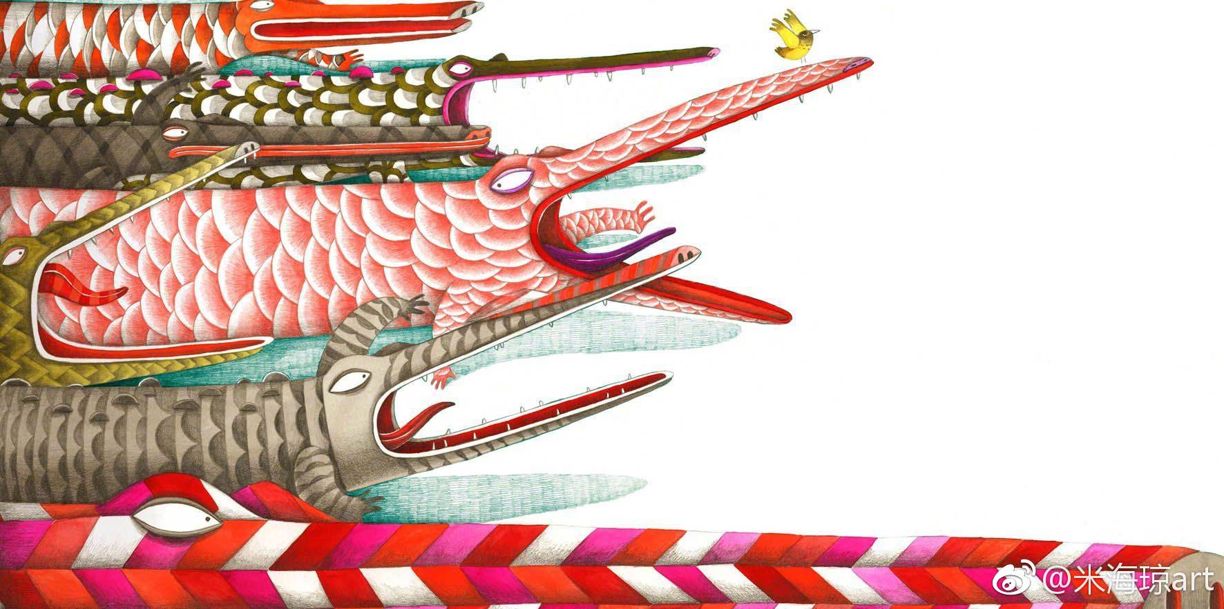 法国插画师 Marion Arbona 绘画作品 | marionarbona