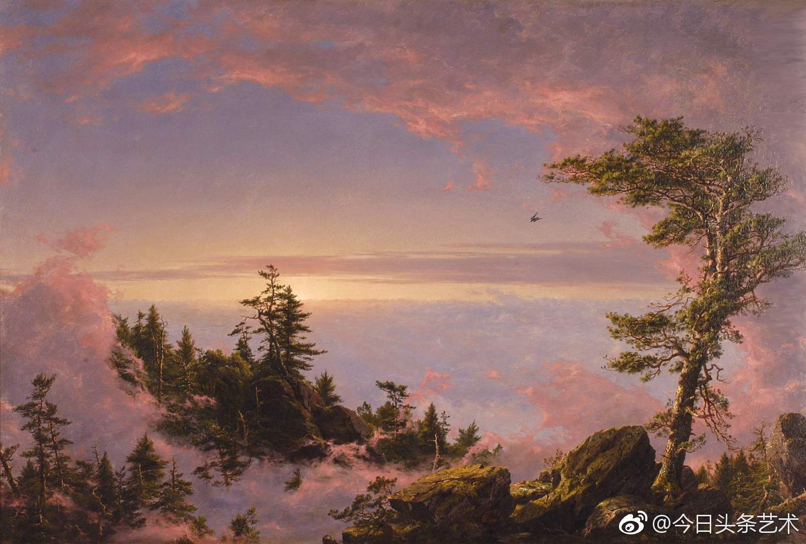 弗雷德里克·埃德温·丘奇风景画派的主要人物|丘奇|埃德温|弗雷德里克_新浪新闻