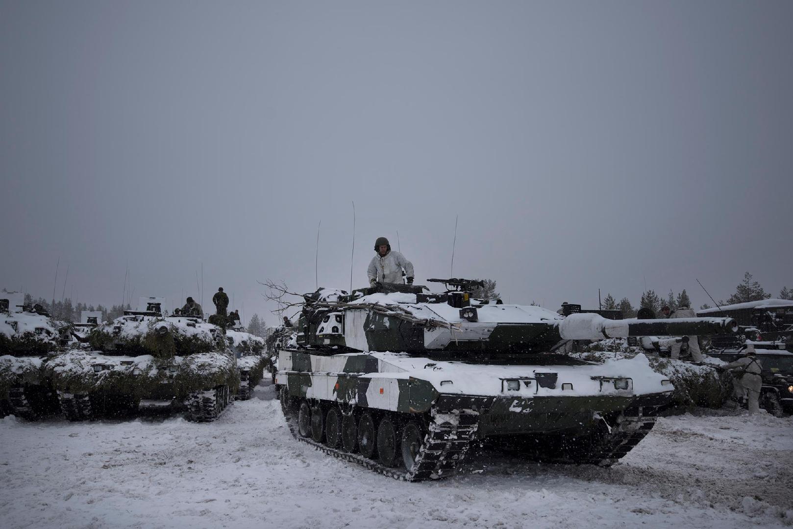 参加2019北风演习的瑞典陆军北博尔腾团（I19）192机械化营的全部装备|瑞典|主战坦克|博尔_新浪新闻