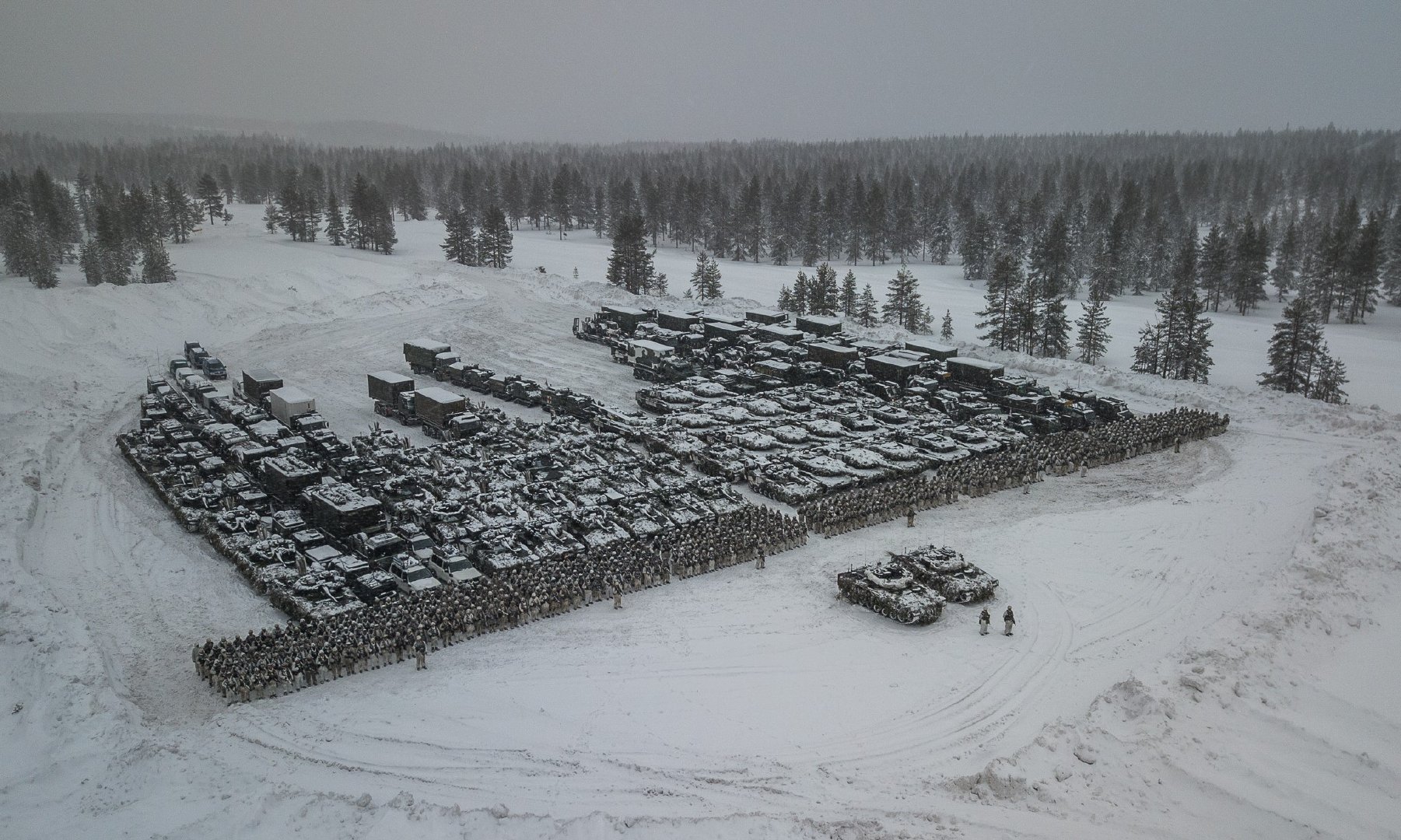 参加2019北风演习的瑞典陆军北博尔腾团（I19）192机械化营的全部装备|瑞典|主战坦克|博尔_新浪新闻