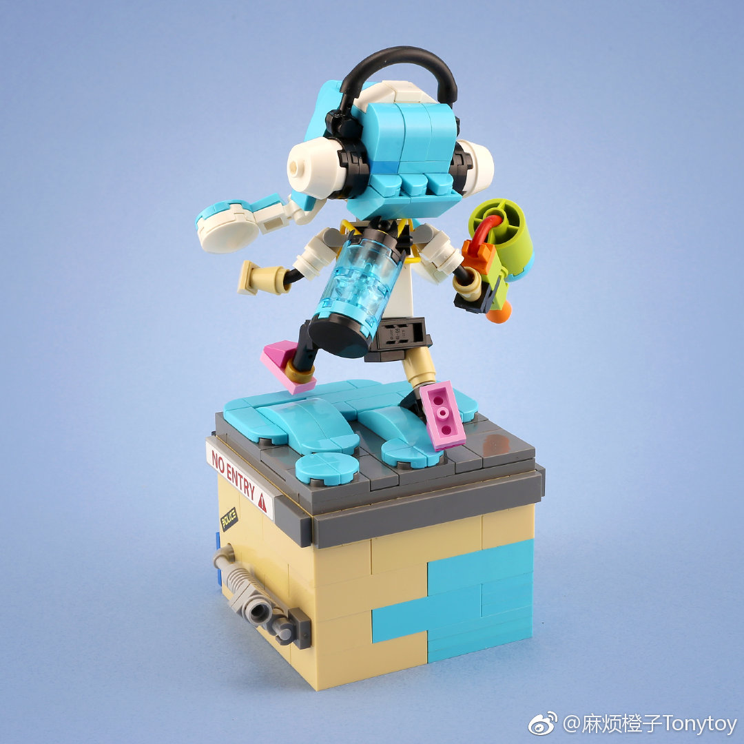 原作者 Flickr：LEGO 7。 的配色很适合乐高作品啊，酷炫|乐高|原作者|重口味_新浪新闻